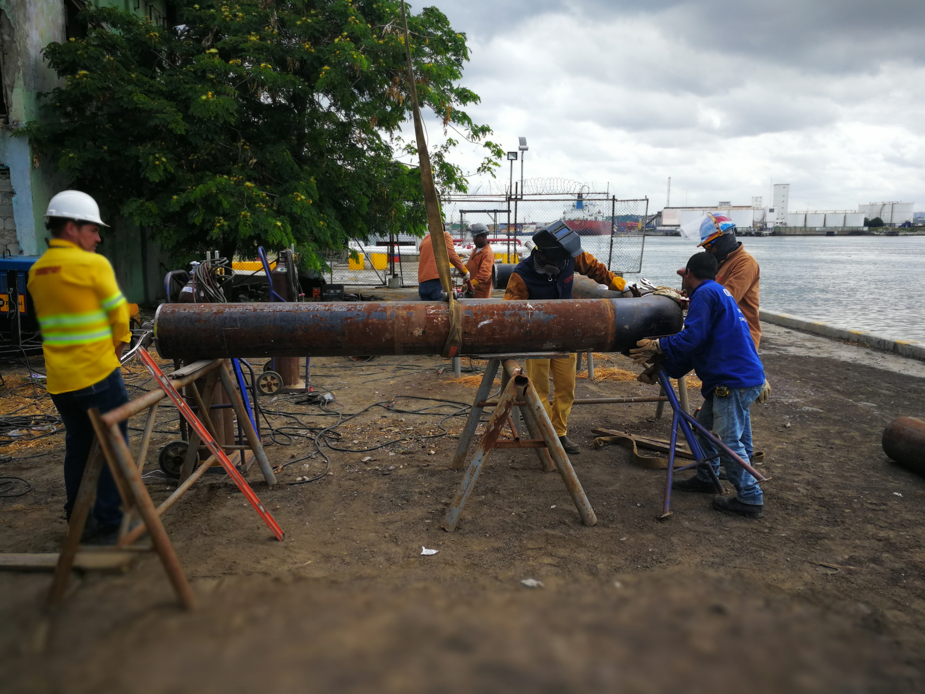 Piping Installation for AC30 Storage Terminal | CODEMON